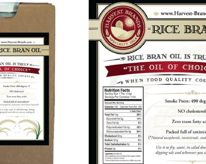 Non Gmo Rice Bran Oil Store Brands